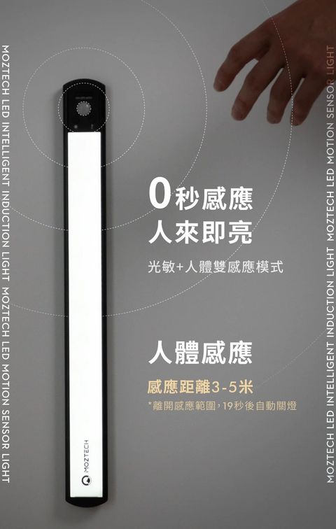 【MOZTECH】LED 無線人體感應燈 – 【Chu Mai】趣買購物官方網站