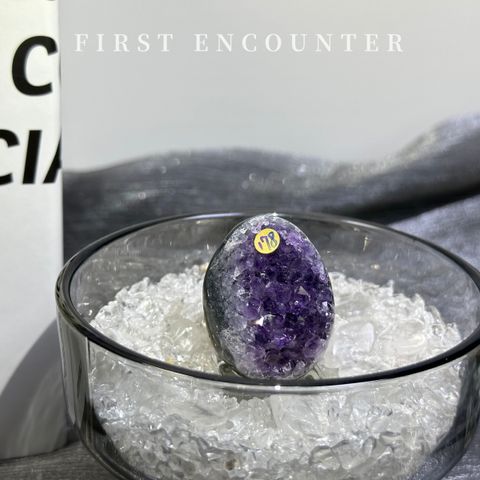 【First Encounter】 烏拉圭迷你紫晶恐龍蛋 DE178 – FIRST ENCOUNTER