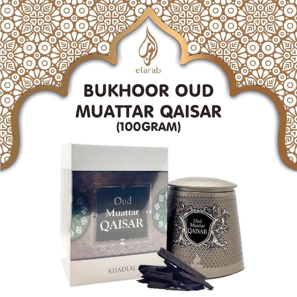 BUKHOOR / BAKHOOR OUD MUATTAR QAISAR (100GRAM) – Elarab