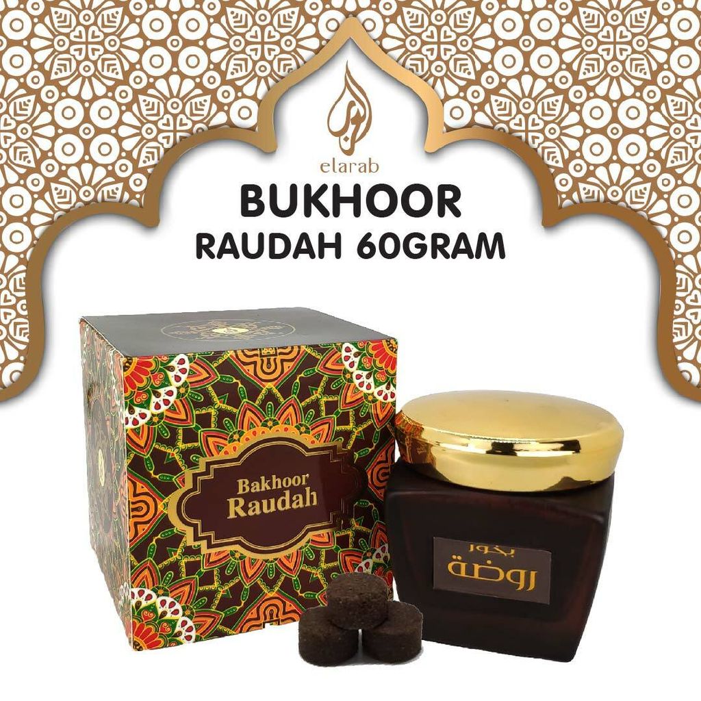 BUKHOOR / BAKHOOR RAUDAH (60GRAM) AROMATHERAPY – Elarab
