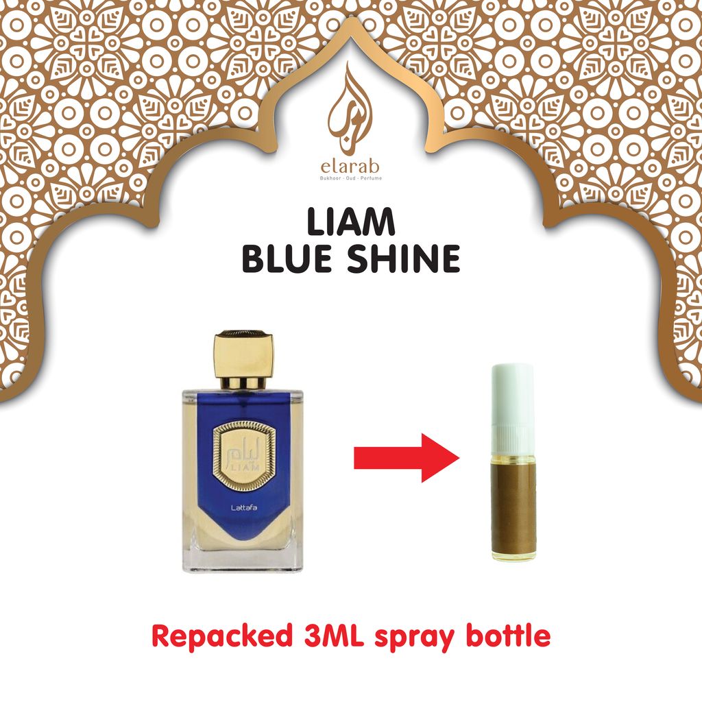 LIAM BLUE SHINE BY LATTAFA EDP PERFUME 100ML – Elarab