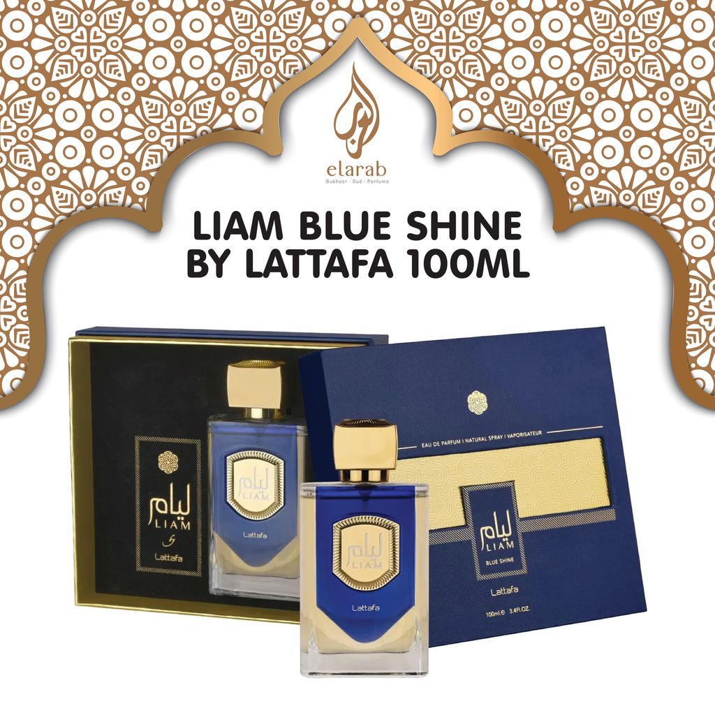 LIAM BLUE SHINE BY LATTAFA EDP PERFUME 100ML – Elarab