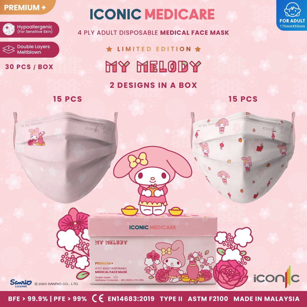 Sanrio Adult 4-Ply Mask – Iconic Medicare