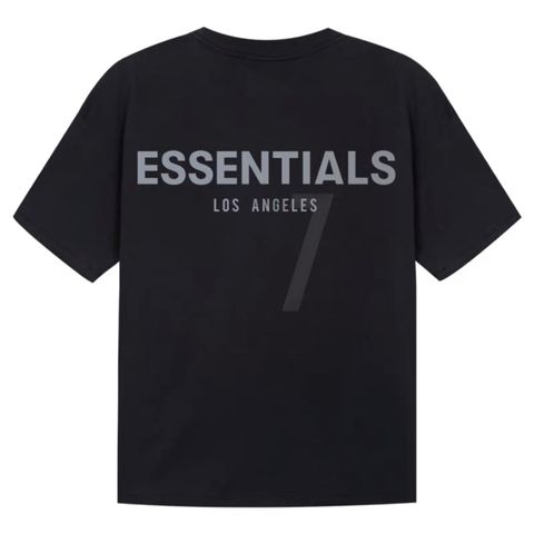 Fear of God "Essentials" Los Angeles 3M Reflective Logo Tee (Preorder ...