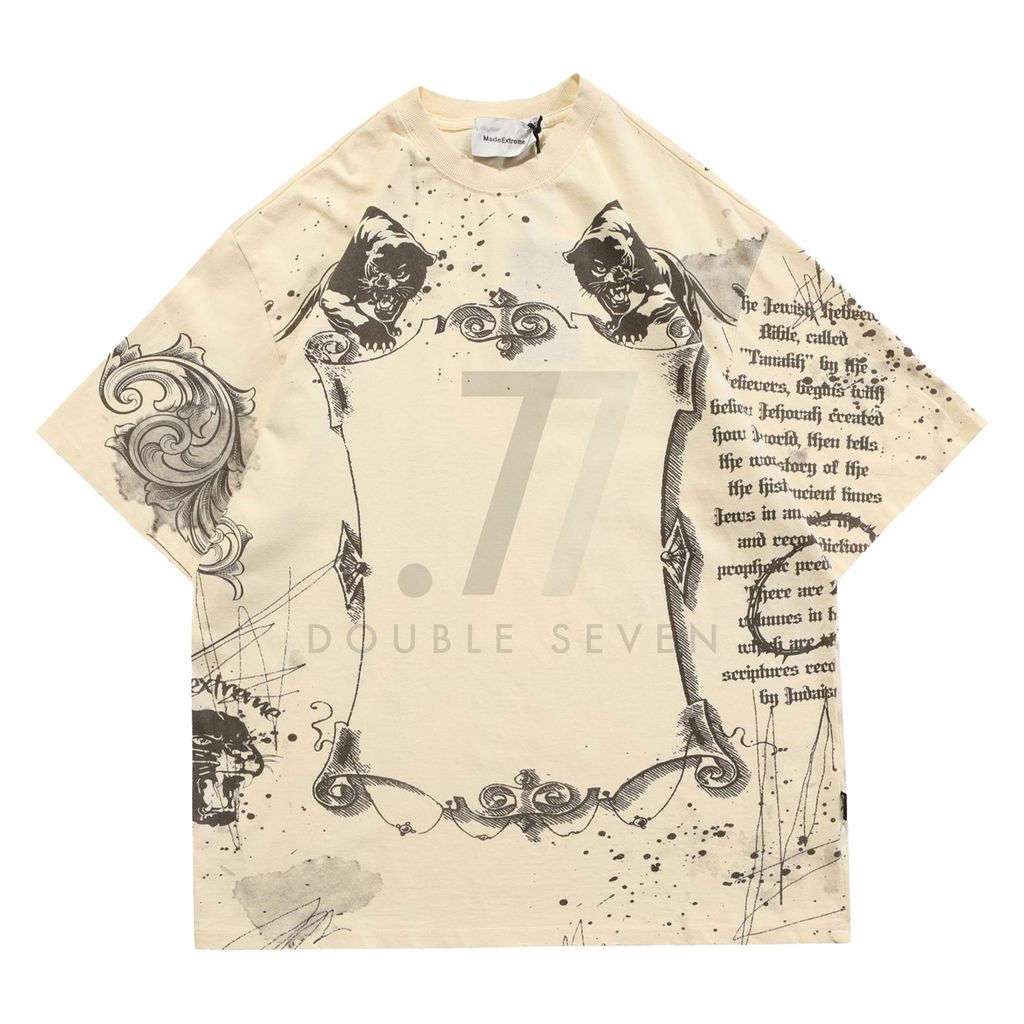 Made Extreme Gothic Scrawl Logo Tee – Double 7 Official | Authentic ...