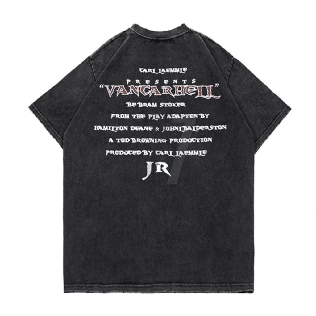 Angel Vancarhell Oversized Washed Tee – Double 7 Official | Authentic ...