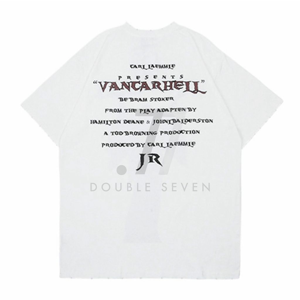 Angel Vancarhell Oversized Washed Tee – Double 7 Official | Authentic ...