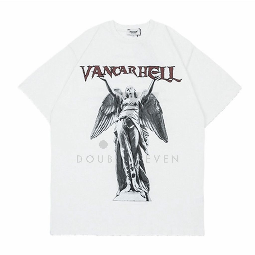 Angel Vancarhell Oversized Washed Tee – Double 7 Official | Authentic ...