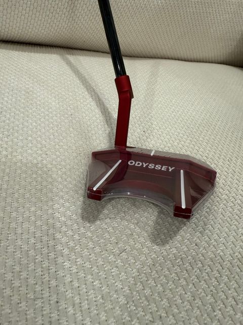 [限量版] Odyssey Red Seven X Xander Schauffele Golf Putter - 35吋 – 19 PARS