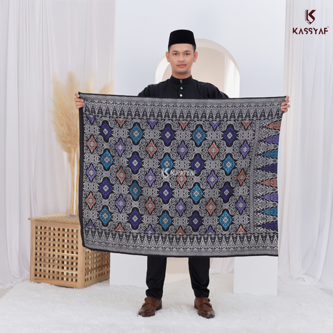 1A22 - Samping Luxury Series (SLS121) - Silver Star – KASSYAF EXCLUSIVE