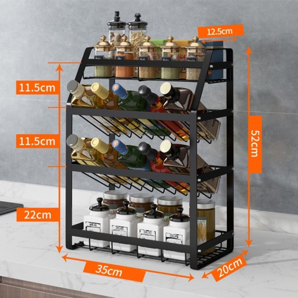 4 Layer Spice Rack – Organizerhome
