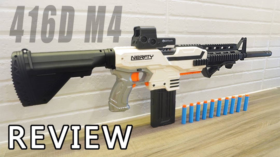 Clone M416D M4 Nerf Stryfe With Select Fire – Mech Potato