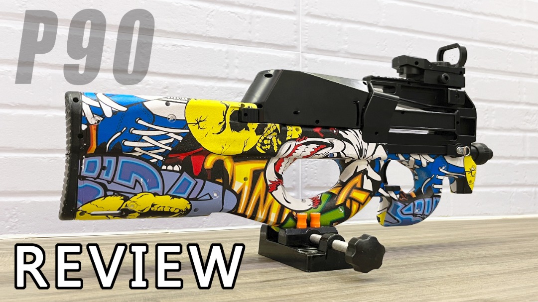 P90 Gel Blaster Unboxing And Review – Mech Potato