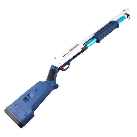 [Ready Stock] Nerfty Gun BLG M870 870 Blue Shotgun Toy Pump Action ...