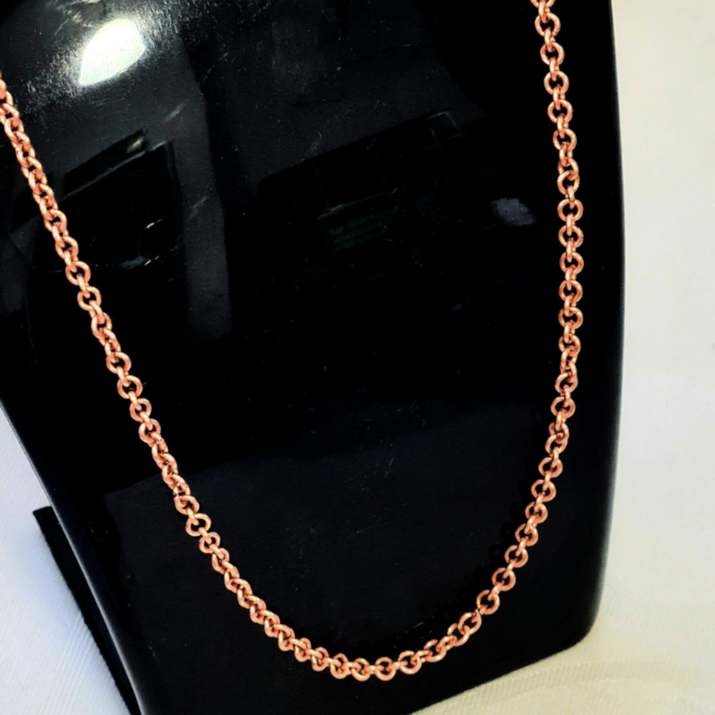 Copper Chain Necklace (2 mm) – Dr. Beads | Copper Jewellery in Malaysia ...