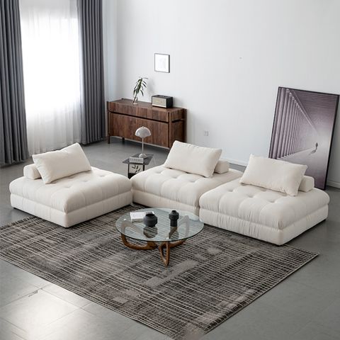Nottisofa CDSF1018 Insta Trendy Button-tuff Modular Style Cubic Sofa ...