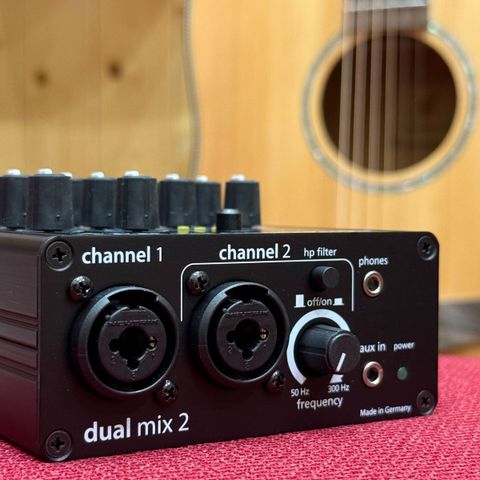 AER Dual Mix 2 Pocket Tools 木吉他雙軌前級DI 效果器 – 吉他好朋友