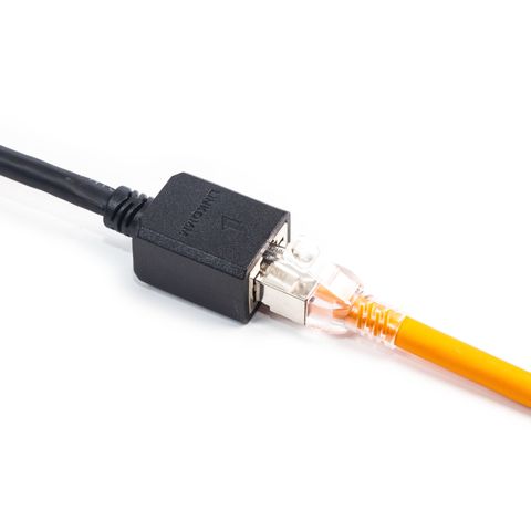 Cat.6A 10G Double Shielded Stranded Male to Female Ethernet Extended ...