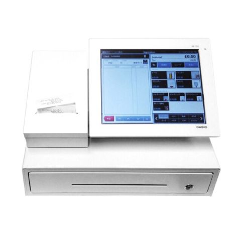 CASIO V-R100K (W) (W/ SET) ANDROID POS TERMINAL, THERMAL PRINTER ...