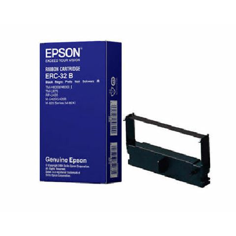 EPSON ERC-32 (B) 13mm x 6m ORIGINAL INK RIBBON // REBEN DAKWAT (BLACK ...