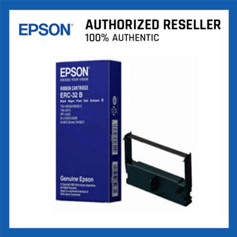 EPSON ERC-32 (B) 13mm x 6m ORIGINAL INK RIBBON // REBEN DAKWAT (BLACK ...