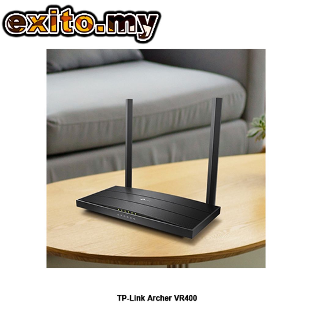 Tp Link Archer Vr400 Ac1200 Wi Fi Vdsl Adsl Modem Router Exito My