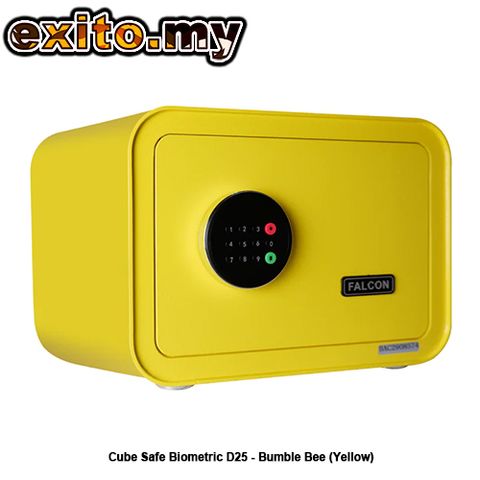 Falcon Cube Safe Biometric D25 - Finger Print – Exito.my