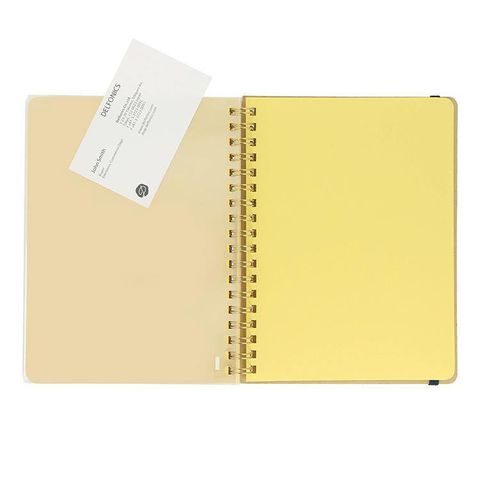 Delfonics Rollbahn Limited Edition Memo Spiral Notebook with Pocket ...
