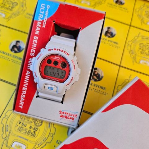 G-SHOCK Ultraman Series 40th Anniversary DW-6900FS | Original | Rare ...