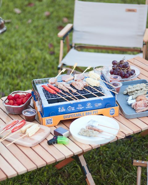 Disposable BBQ Pit with Quick Ignite Charcoal – RT Delicacy Sdn Bhd