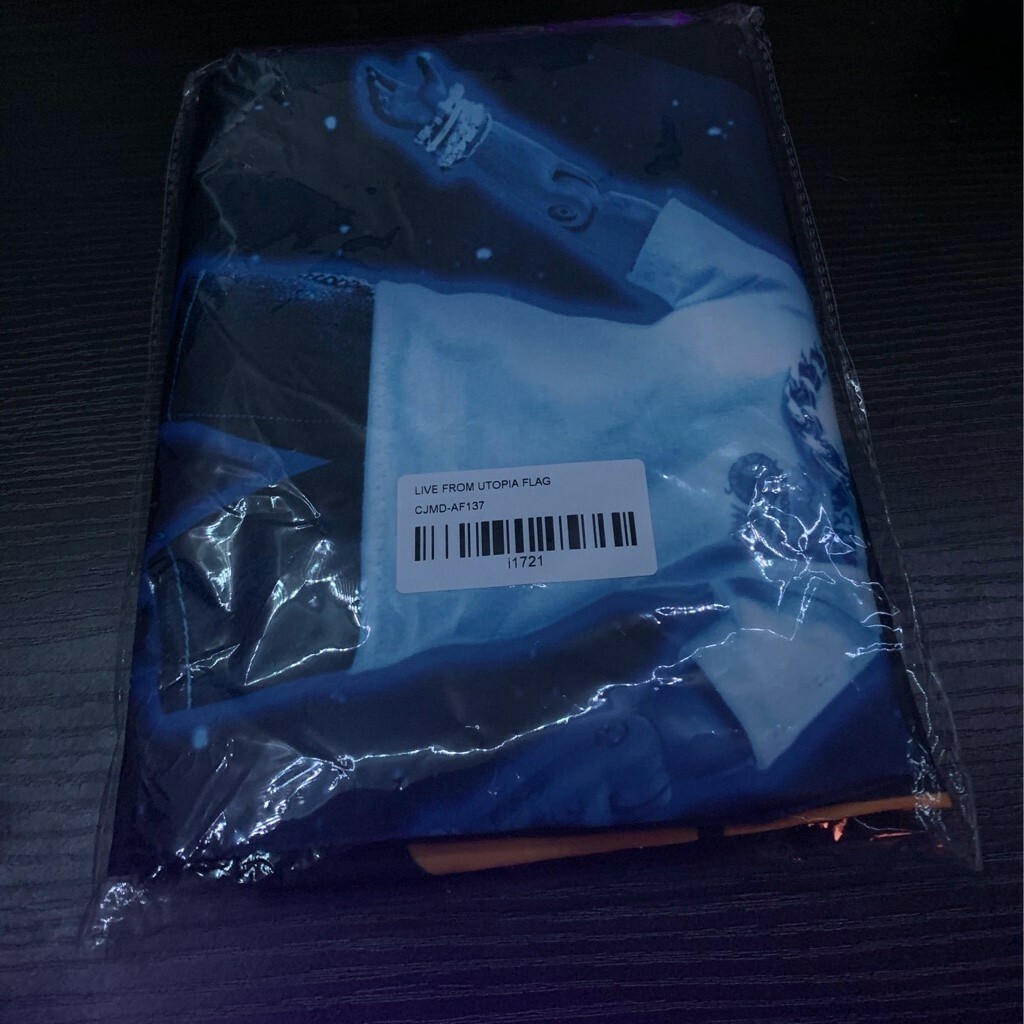 TRAVIS SCOTT CACTUS JACK x McDonalds Live From Utopia Flag – The Hype ...