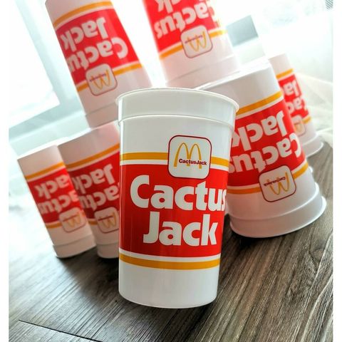 TRAVIS SCOTT CACTUS JACK x McDonalds Styrofoam Cup [10 Pack] – The Hype ...