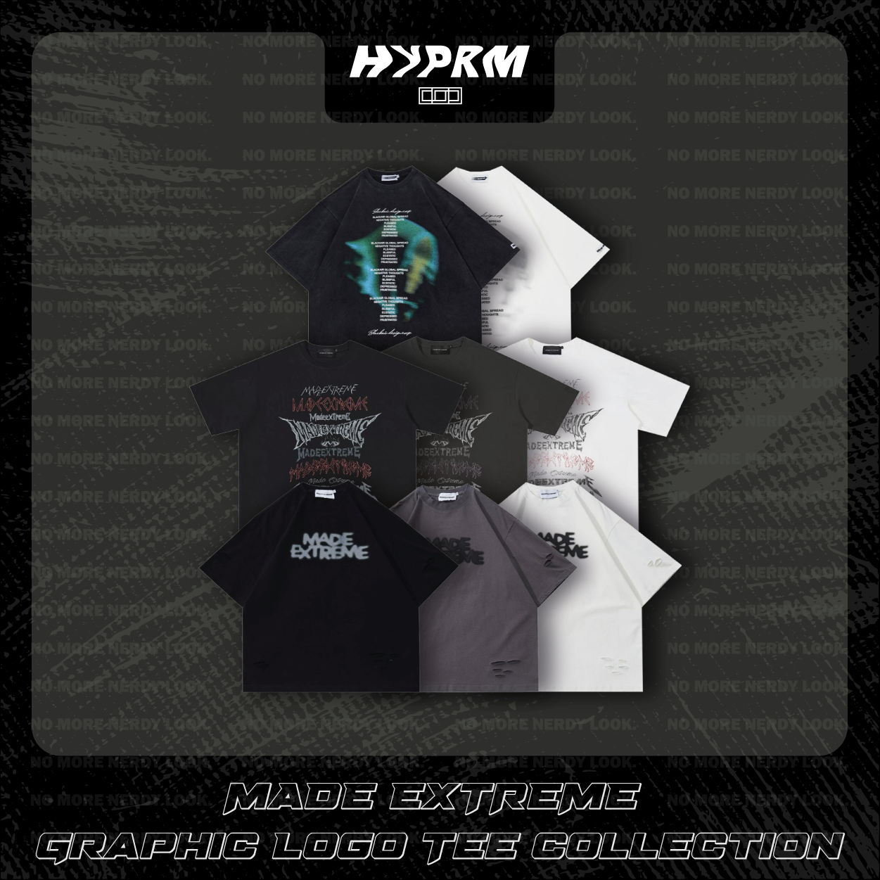 MADE EXTREME Graphic Logo Tee Collection – The Hype Room Official Store