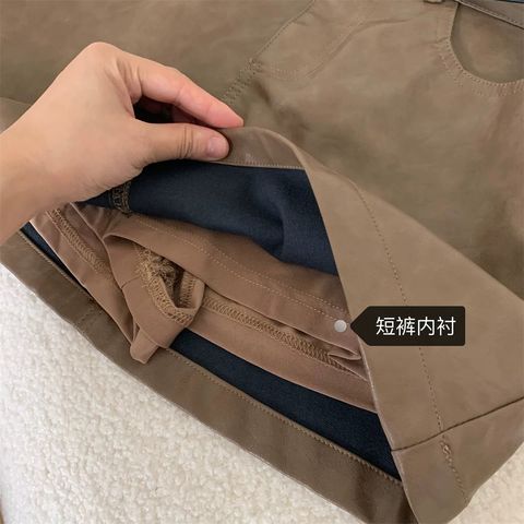 JUNIPER LEATHER SKORTS – TheBarcodeX