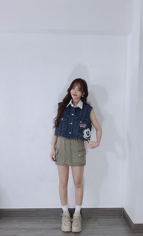 TH3535 日常休闲棉质cargo半身裙| 很喜欢它的不刻意的博主慵懒时髦休闲感 – EL Wardrobe