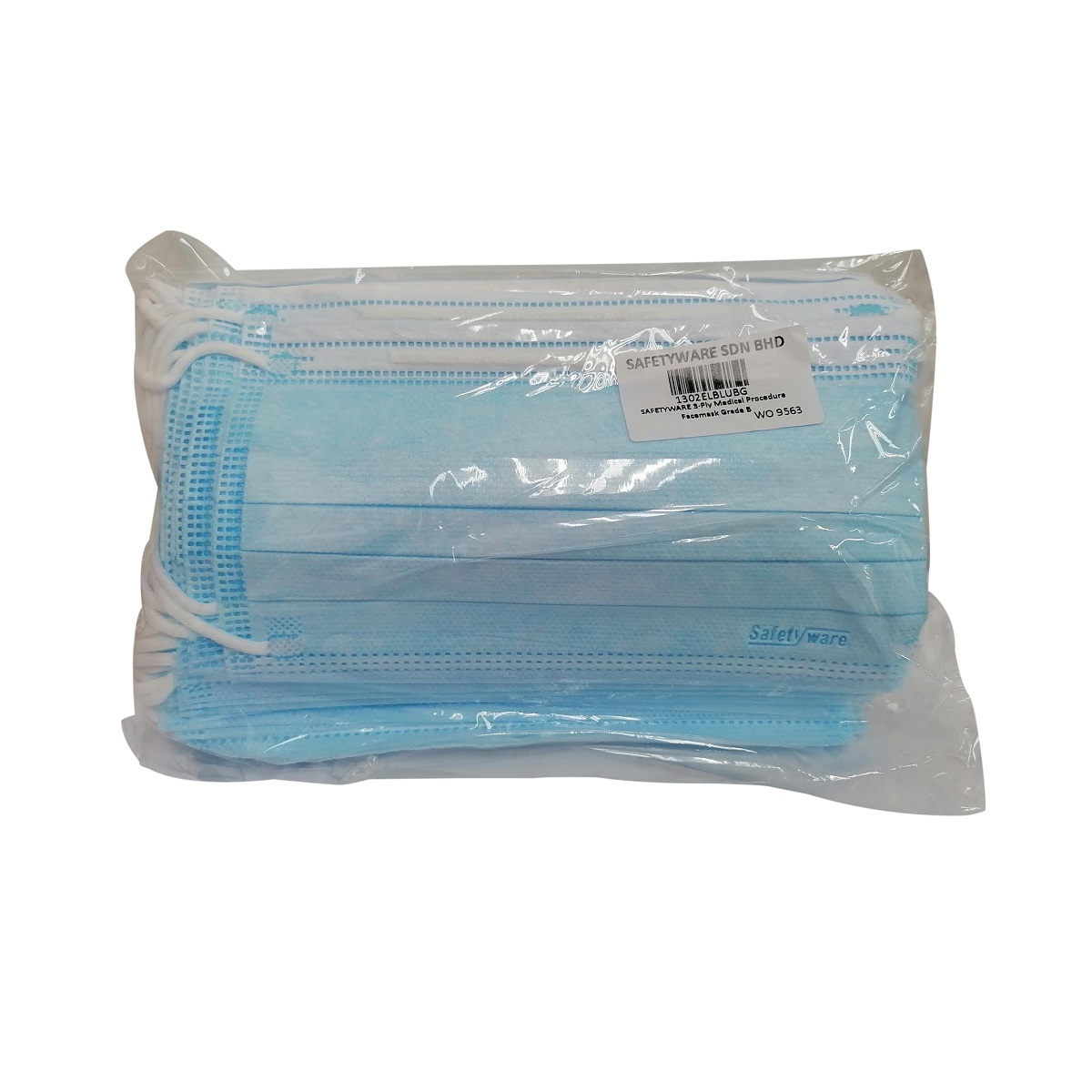 SAFETYWARE 3-Ply Medical Face Mask (B-Grade) | 50pcs/bag | pack in ...