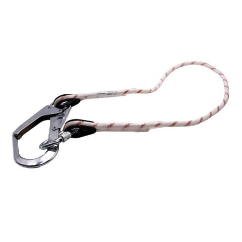 SAFETYWARE 1.8 meter Lanyard with Scaffold Hook & Carabiner I Fall ...