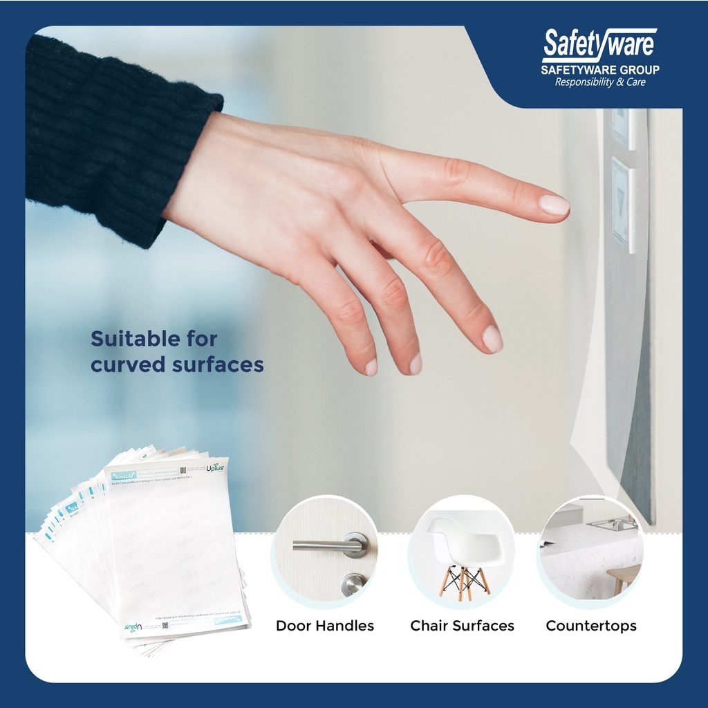 Nano-Silver Antibacterial Film 1pc I A4 Size I 99.99% Antibacterial ...