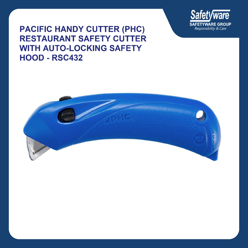 PHC RSC432 Safety Cutter With Auto-Locking Safety Hood – Safetyware Store