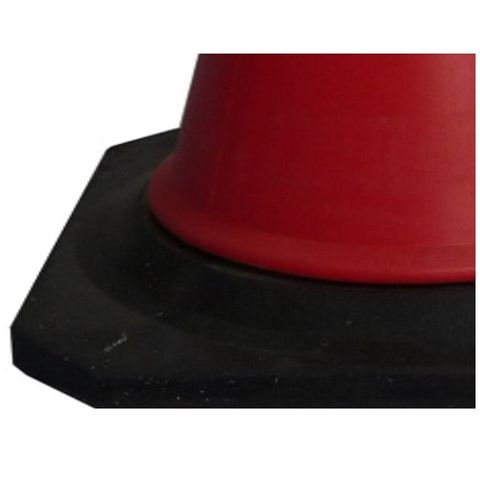 SAFETYWARE 30" PE Traffic Cone with Rubber Base I Road Safety ...