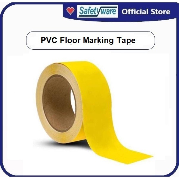 Safetyware EcoRoute PVC Floor Marking Tape I 48mm x 30m I Durable I ...