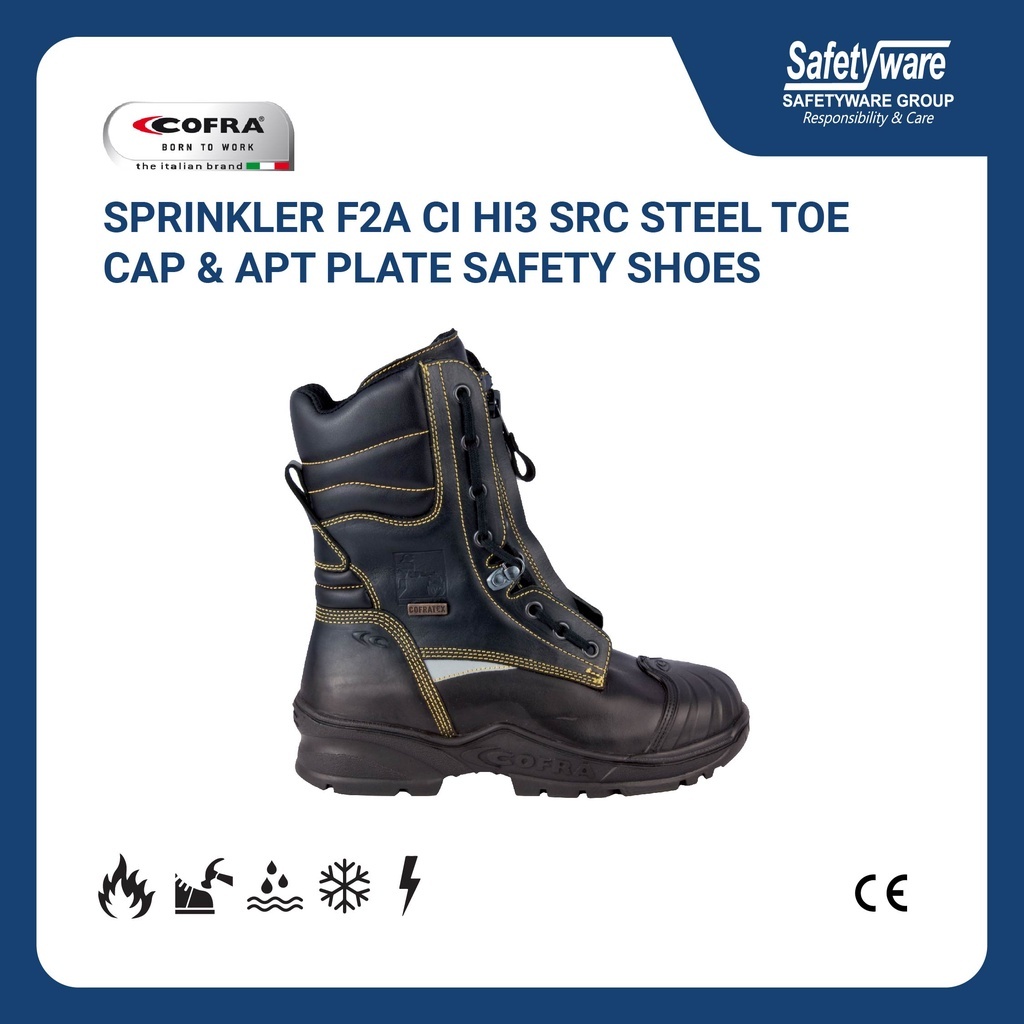 COFRA SPRINKLER F2A CI HI3 SRC | Firemen Boots | Italian Brand ...
