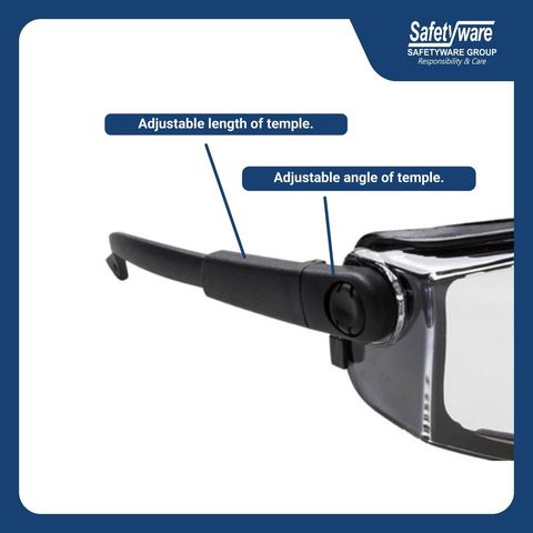 PortWest Focus Spectacle Safety Glass I UV Protection Anti Scratch Anti ...