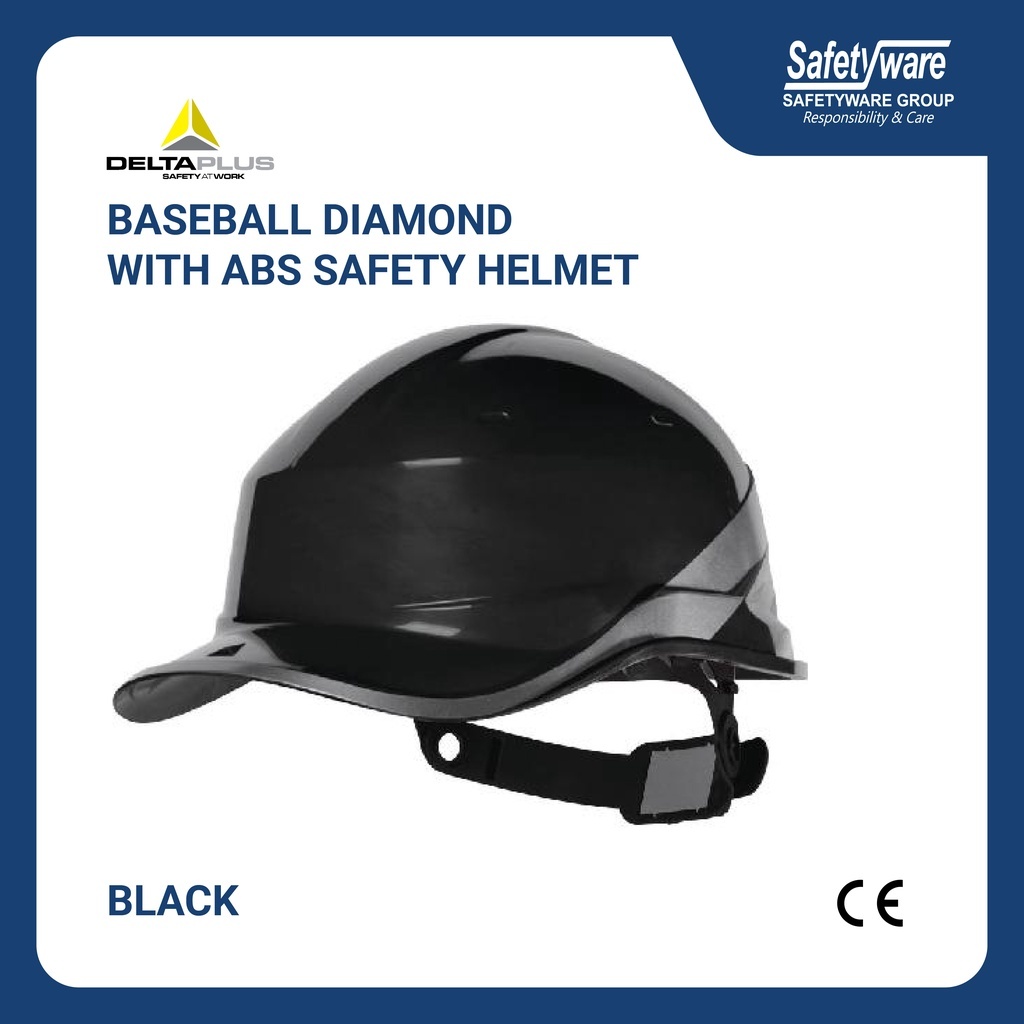 DELTA PLUS Baseball Diamond V ABS Safety Helmet I Baseball Cap Design I ...