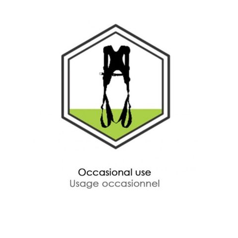 KRATOS Safety Body Harness 2 Attachment Point I Outdoor Sport Safety I Fall Protection ...