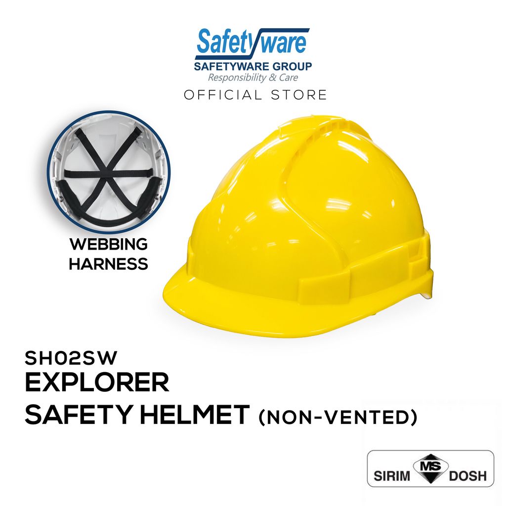 SAFETYWARE EXPLORER I Industrial Safety Helmet (SH01SW & SH02SW ...