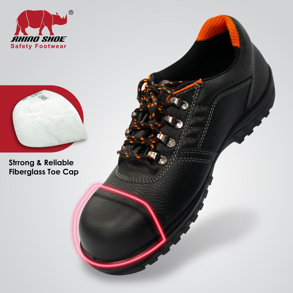 RHINO SHOE UN201SP Ultranite Safety Shoes I Mid Cut I Fiber Glass Toe ...