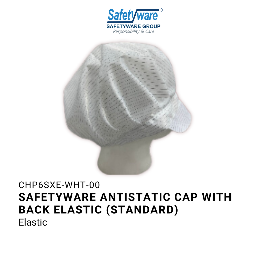 SAFETYWARE Antistatic Cap with Back Elastic (Standard) – Safetyware Store