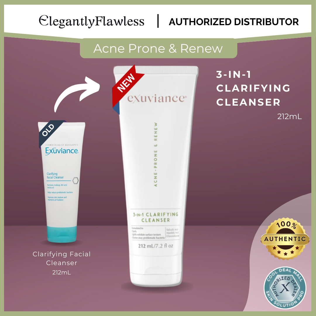 Exuviance 3-IN-1 Clarifying Cleanser / Pore Clarifying Cleanser ...