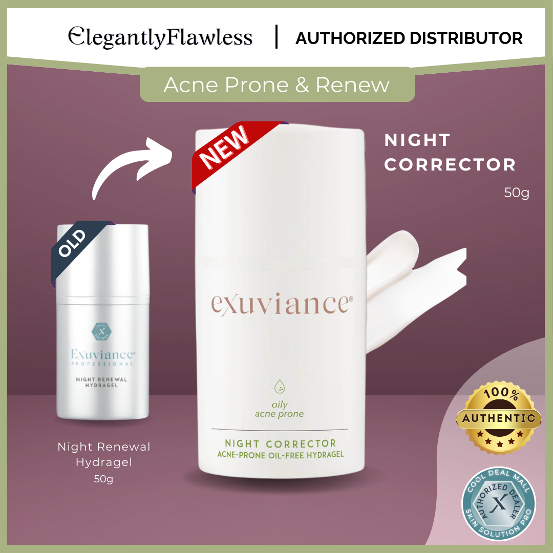Exuviance Night Corrector / Night Renewal Hydragel | 50G (Expiry: 01/ ...